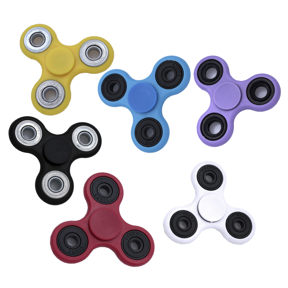 COLOR-FIDGET SPINNERS-6PC
